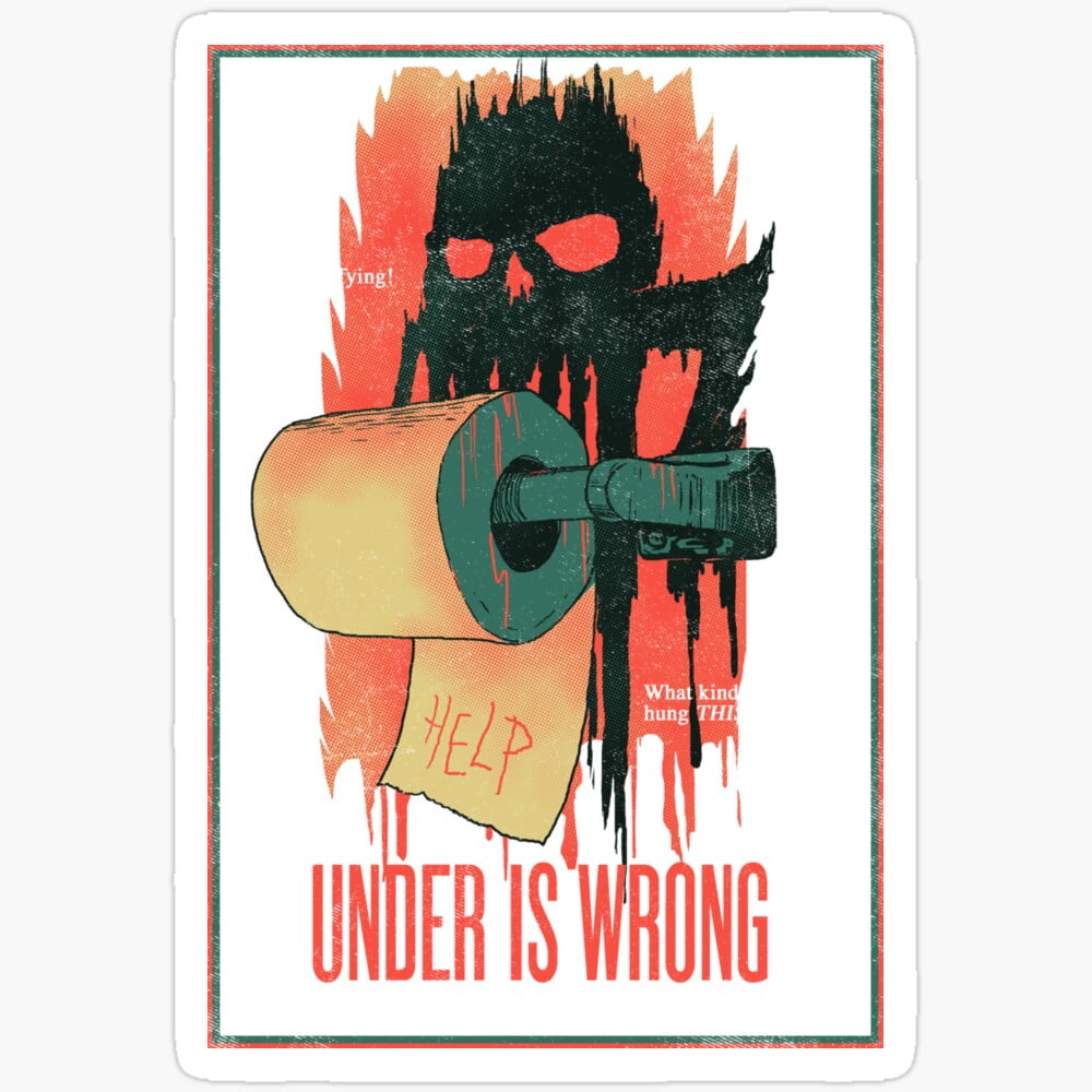 Kira Sticker - Under Is Wrong Sticker - Single, Trio, Or Squad ...