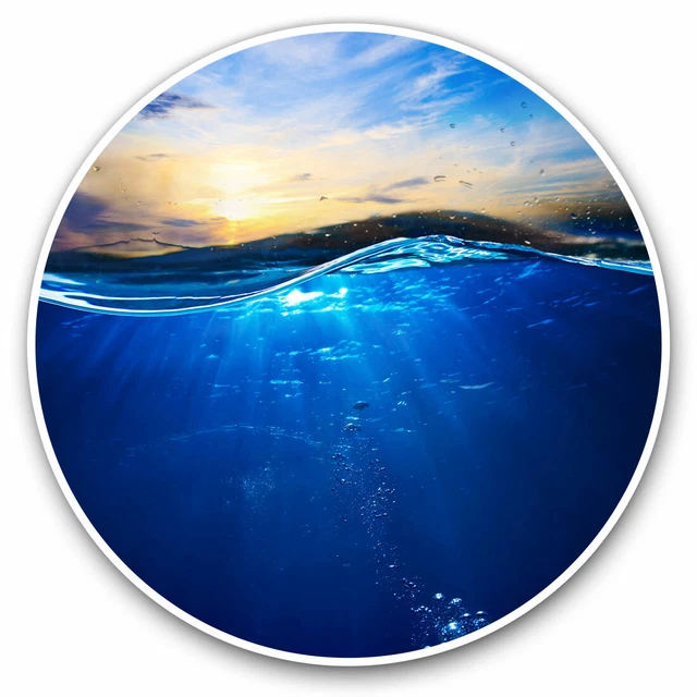 Kira Sticker With Underwater Ocean Sea Dive Diver Cool Gift Decorative ...