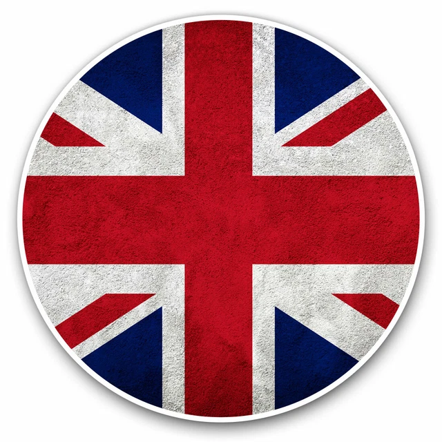 Kira Sticker With Union Jack Flag Gb Uk England Cool Gift Decorative ...