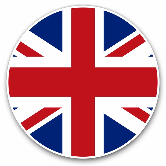 Kira Sticker With Union Jack Uk British Flag England Cool Gift ...