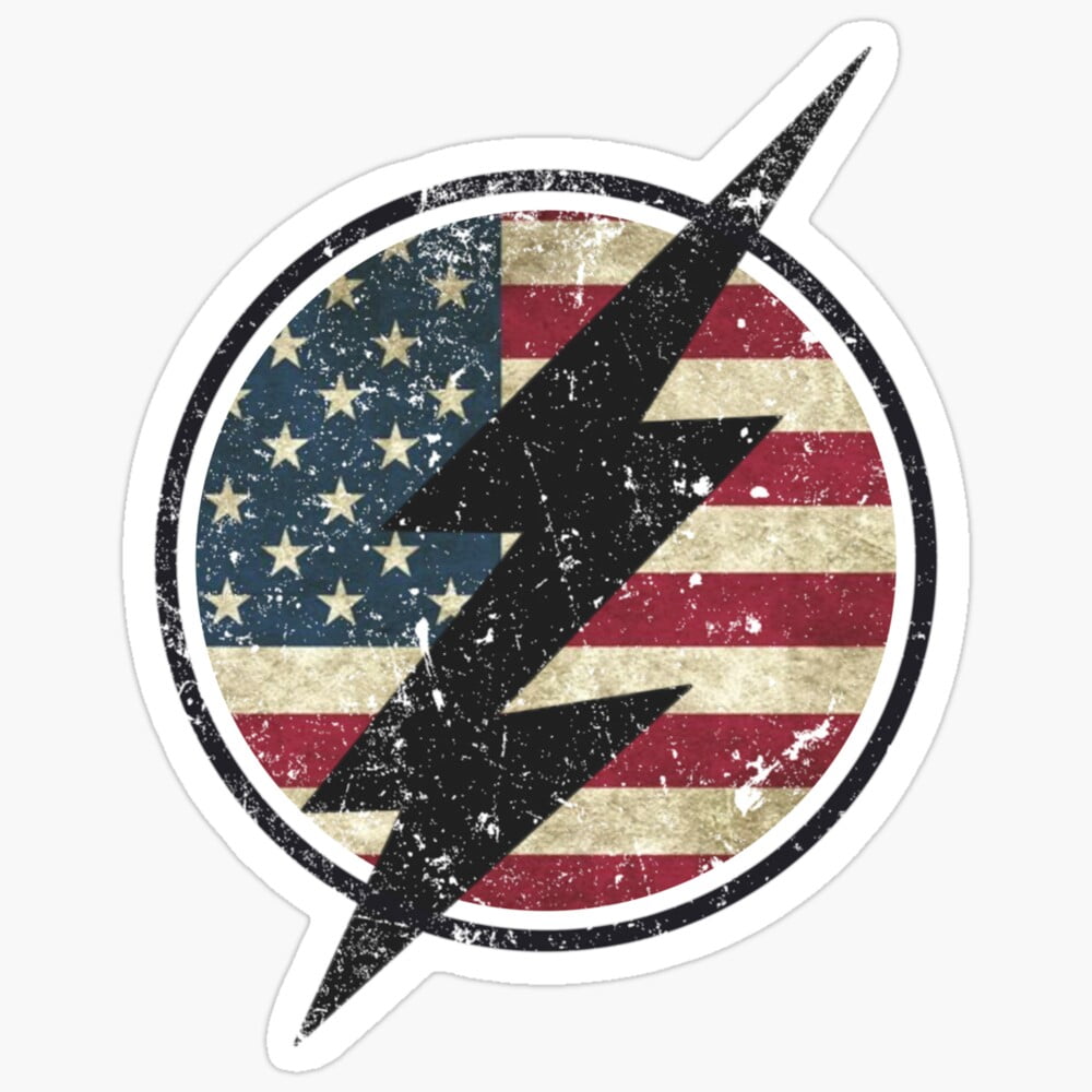 Kira Sticker - Usa Flag Patriotic Gift For You - Phone Stickers ...