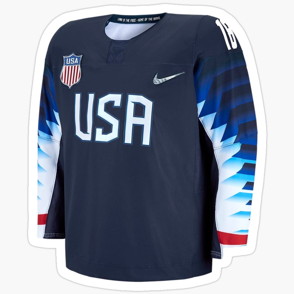 Kira Sticker - Usa Hockey Jersey Gift For You - Phone Stickers ...