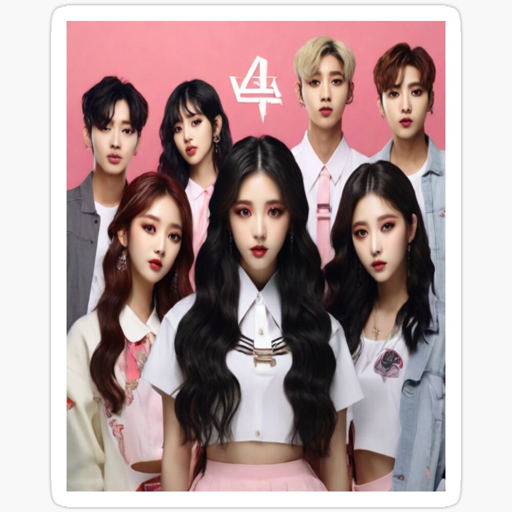 Kira Sticker - Vcha Kpop Gift For You - Phone Stickers, Waterproof ...