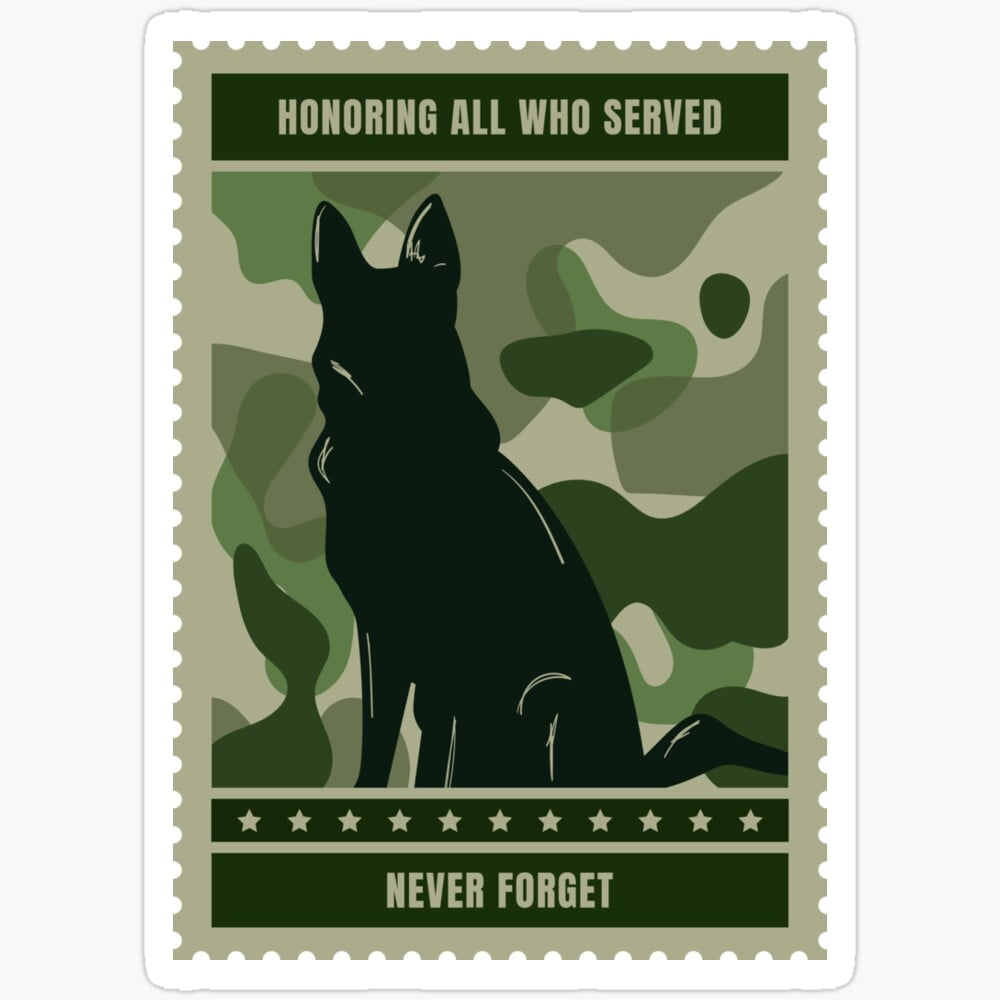 Kira Sticker With Veterans Day - Honoring All Who Served Decorative ...