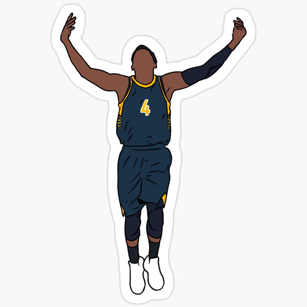 Kira Sticker - Victor Oladipo Embrace The Crowd Sticker - Single, Trio ...