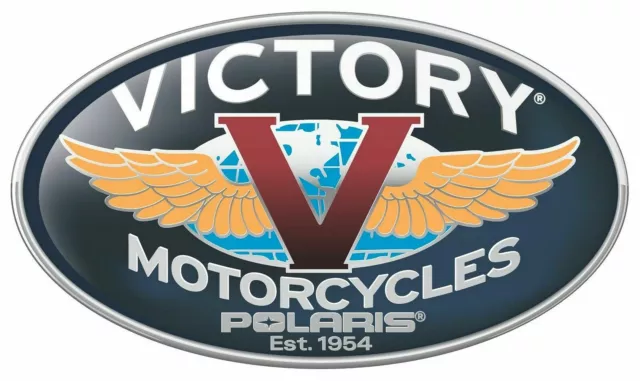 Kira Sticker With Victory Motorcycles Flying "V" Decal Made Helmet ...