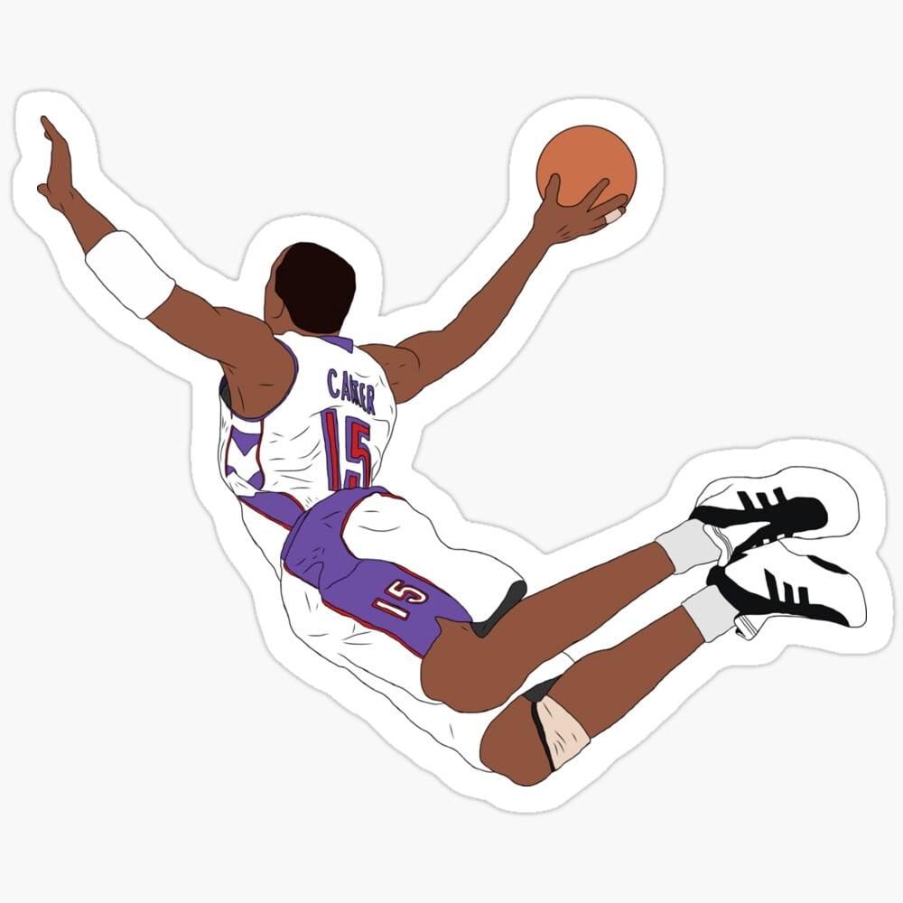 Kira Sticker - Vince Carter Dunk Sticker - Single, Trio, Or Squad ...
