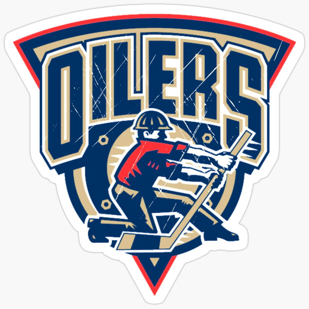 Kira Sticker - Vintage Edmonton Oilers Logoperfect Sticker Gift For ...