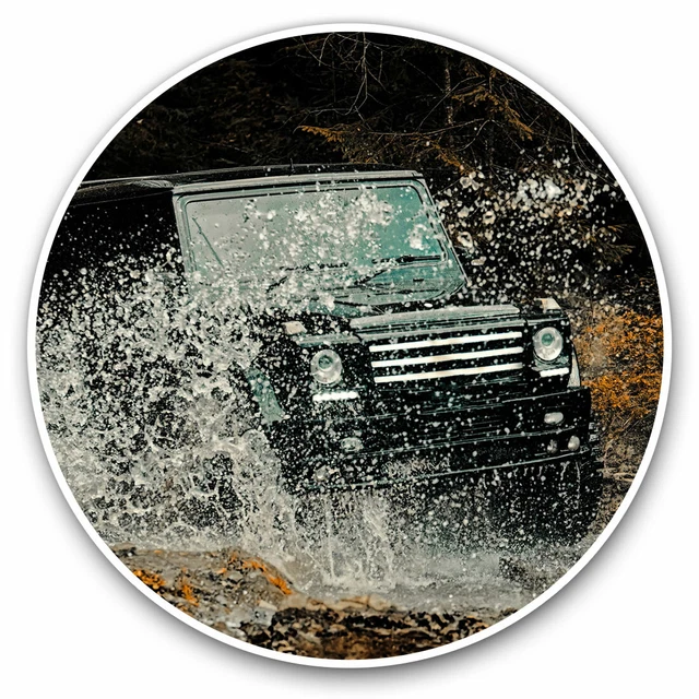 Kira Sticker With Vinyl Stickers -4X4 Car Driving Off Road Farmer Cool ...