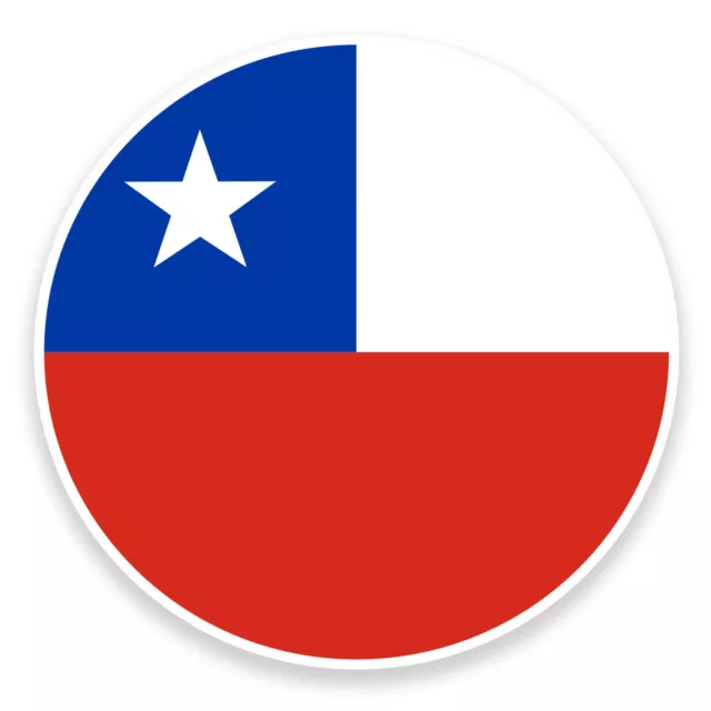 Kira Sticker With Vinyl Stickers Chile Flag Map Vinyl Sticker Decal Car ...