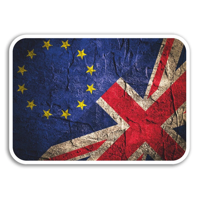 Kira Sticker With Vinyl Stickers Eu Uk Flag Vinyl Stickers - Britain ...