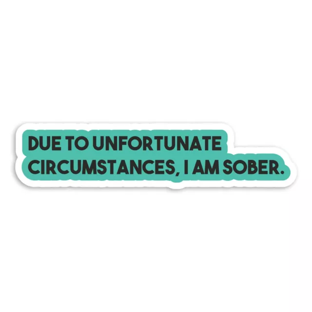 Kira Sticker With Vinyl Stickers Funny Sober Joke Vinyl Stickers ...