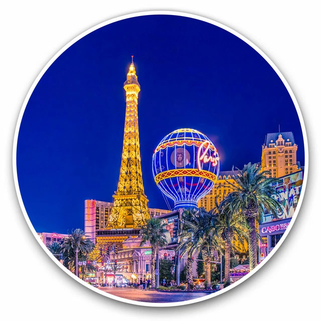 Kira Sticker With Vinyl Stickers -Las Vegas Strip Nevada Usa Us Cool ...