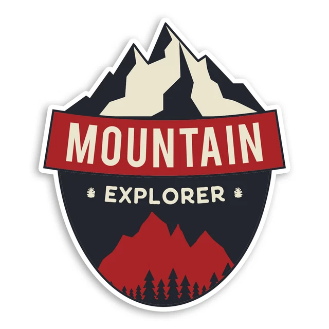 Kira Sticker With Vinyl Stickers Mountain Explorer Vinyl Stickers ...