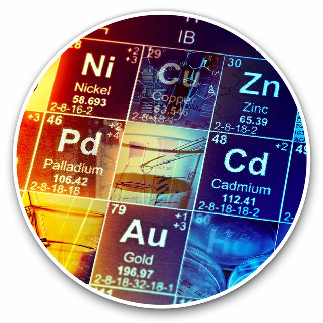 Kira Sticker With Vinyl Stickers -Periodic Table Of Elements Science ...