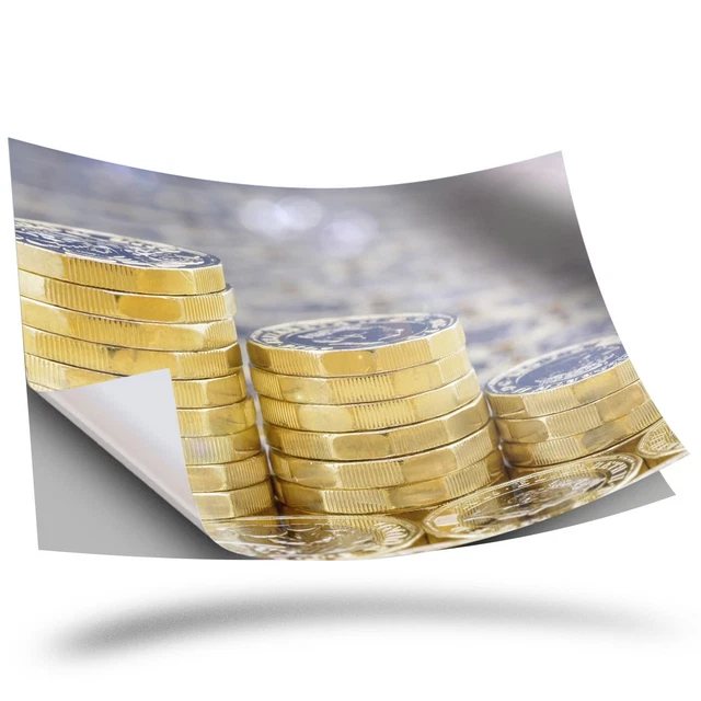 Kira Sticker With Vinyl Stickers - Pound Coin British Currency Money ...