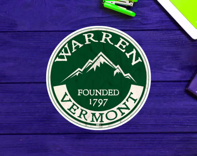 Kira Sticker With Warren Vermont Skiing Ski Decal Sugarbush Decorative ...