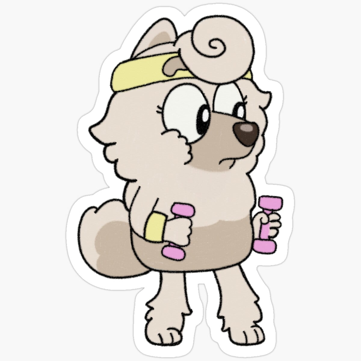 Kira Sticker - Wendy Exercise Walk Sticker, Funny Waterproof Decal For ...
