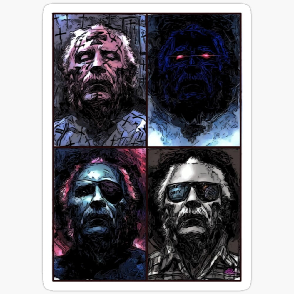 Kira Sticker - Wes Craven They Live Mouth Of Madness Gift For You ...