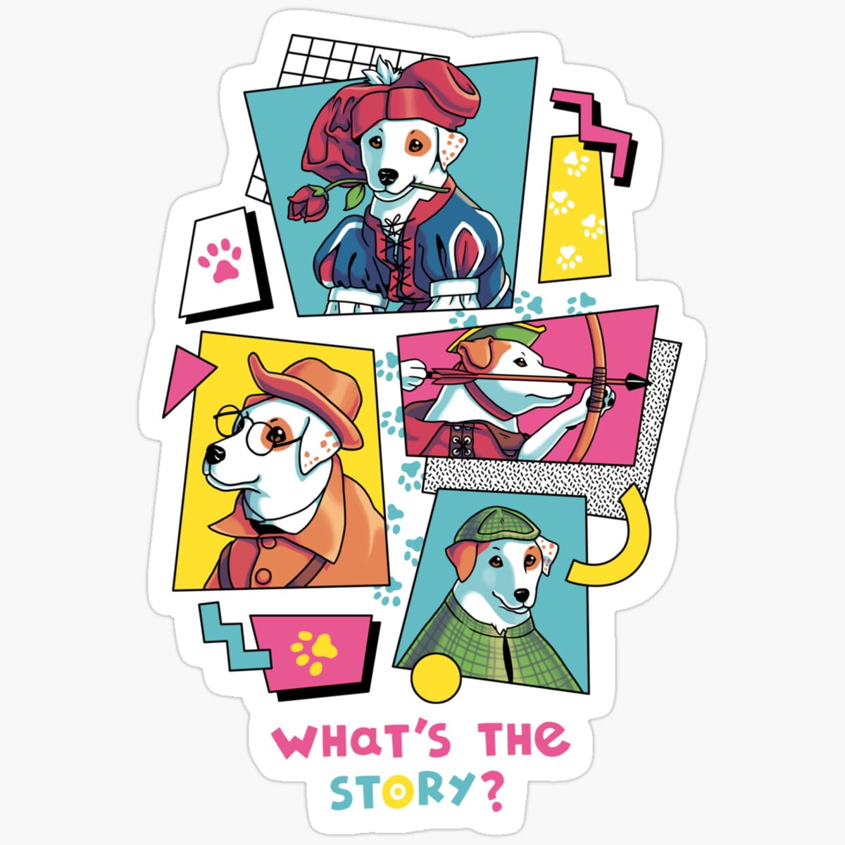 Kira Sticker - What'S The Story, Wishbone? // Tv Show, 90S, Jack ...