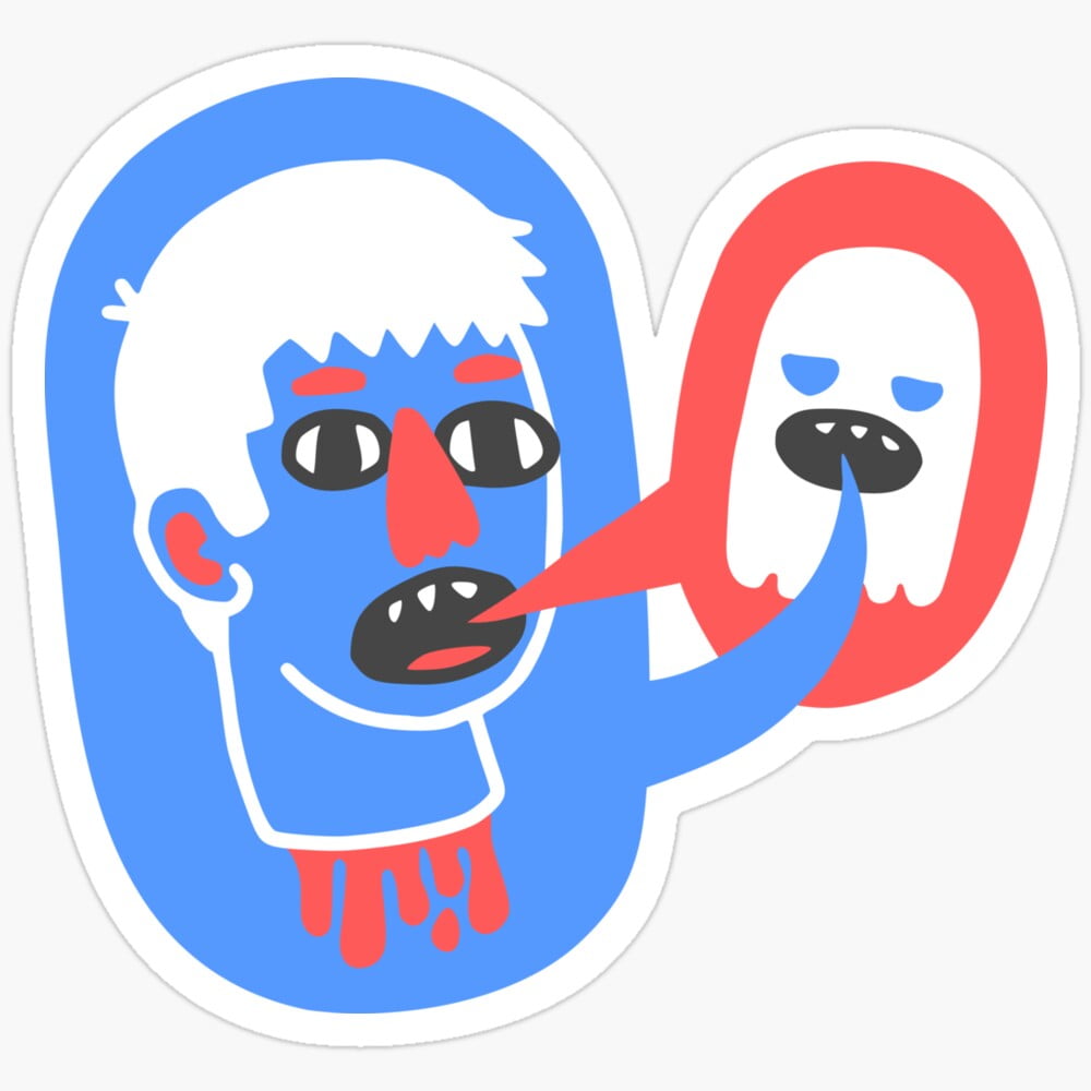 Kira Sticker - What The Lost Head Said Sticker - Walmart.com