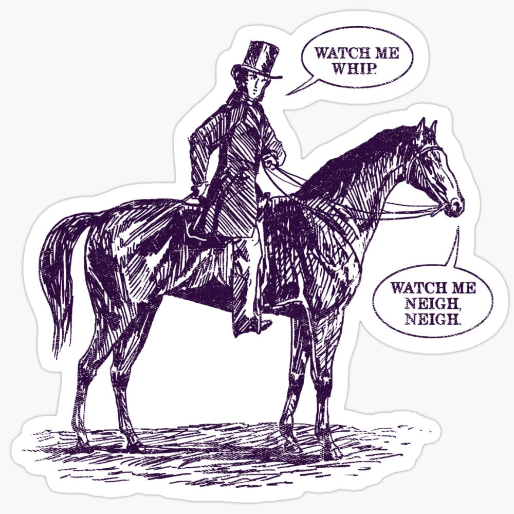 Kira Sticker - Whip Neigh Neigh Sticker - Single, Trio, Or Squad ...
