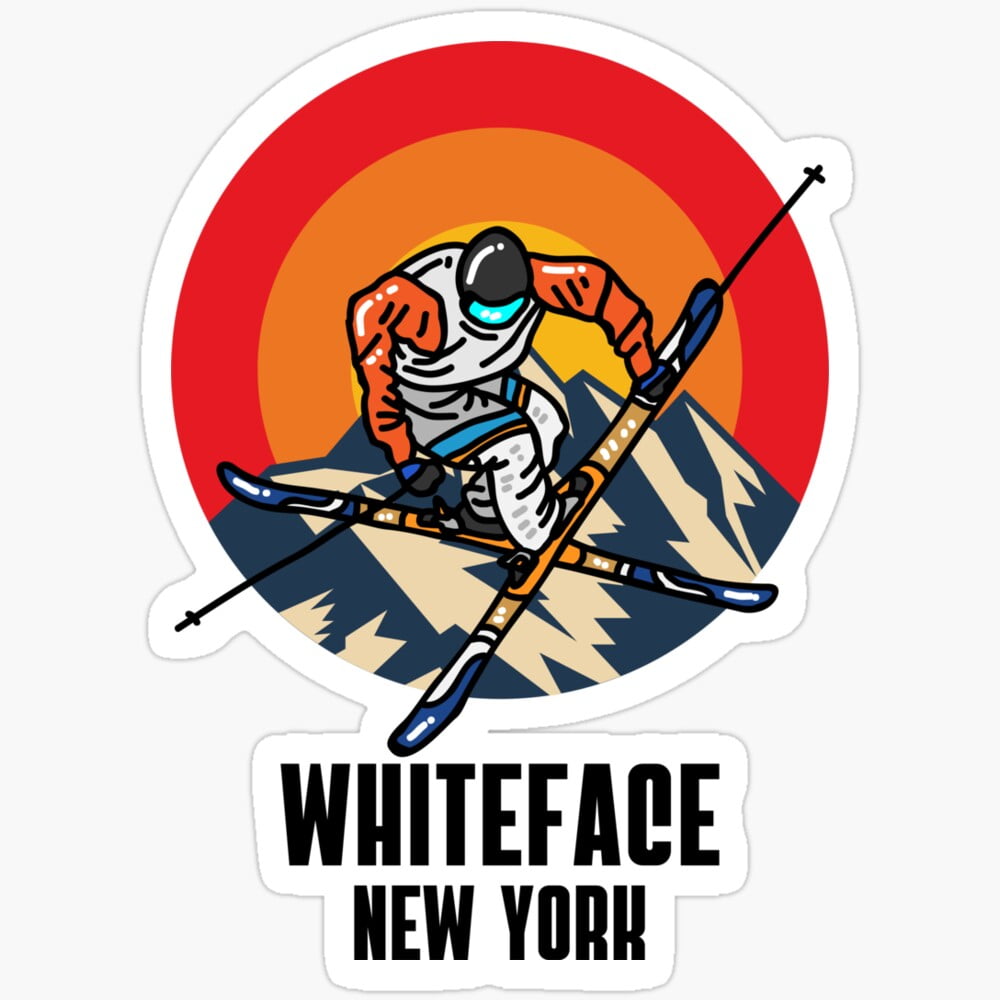 Kira Sticker - Whiteface Mountain New York Ski Resort Gift For You ...
