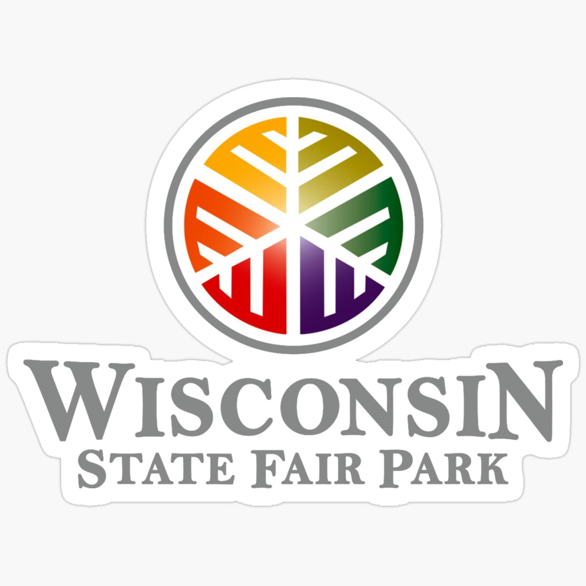 Kira Sticker - Wisconsin State Fair Park Logo Sticker, Funny Waterproof ...