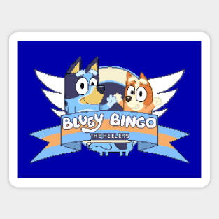 Kira Sticker With 16-Bit Bluey & Bingo Decorative Laptop, Phone ...