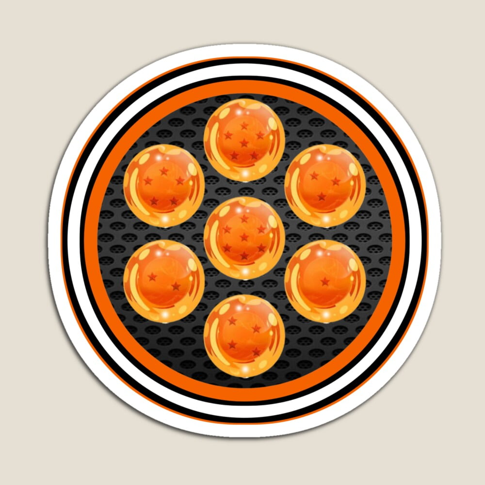 Kira Sticker With 7 Dragon Balls Decorative Laptop, Phone Stickers ...