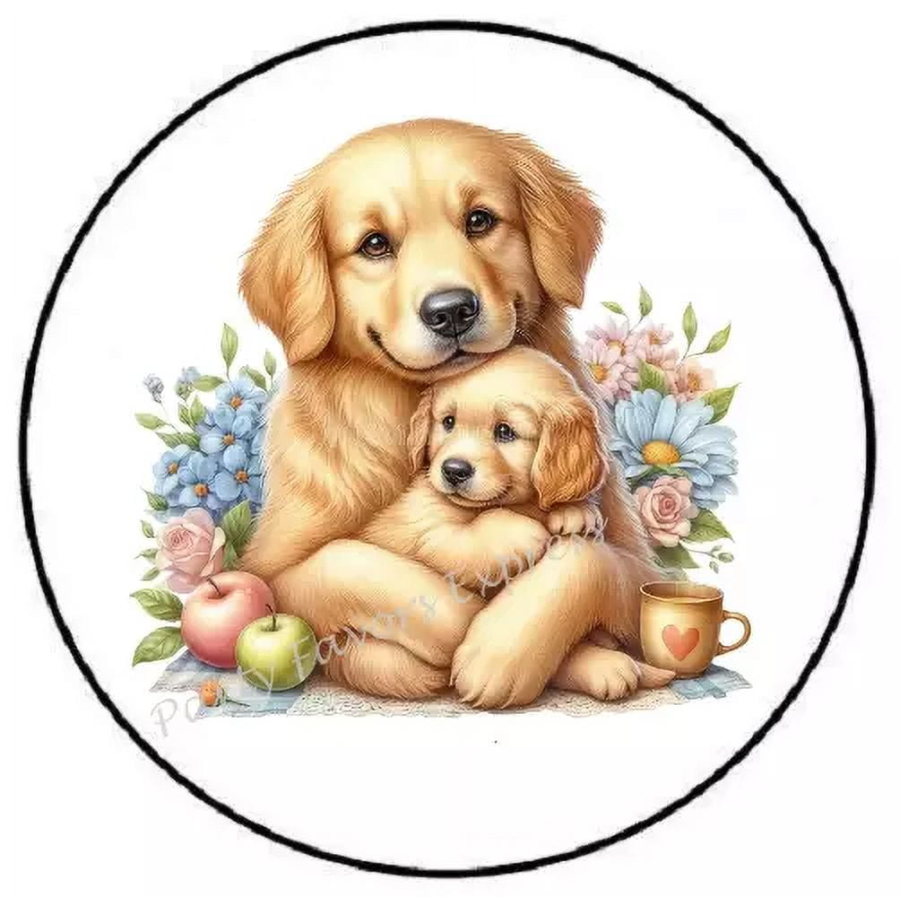 Kira Sticker With Adorable Labs Dogs Decorative Laptop, Phone Stickers ...