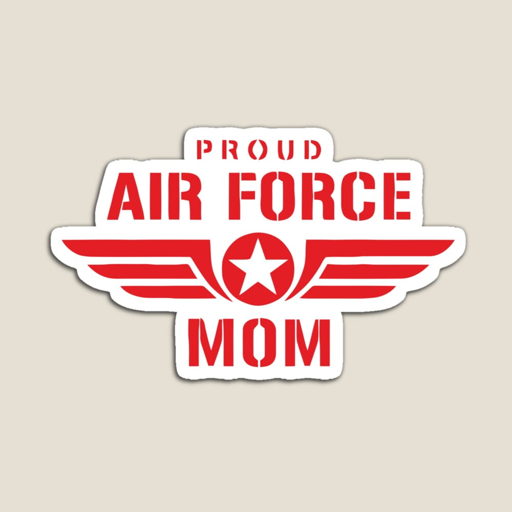 Kira Sticker With Air Force Mom! Sticker Decorative Laptop, Phone ...