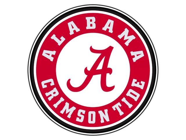 Kira Sticker With Alabama Crimson Tide Emblem Logo Decorative Laptop ...