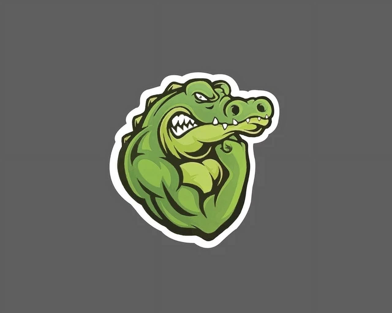 Kira Sticker With Alligator Flexing Strong Decorative Laptop, Phone ...