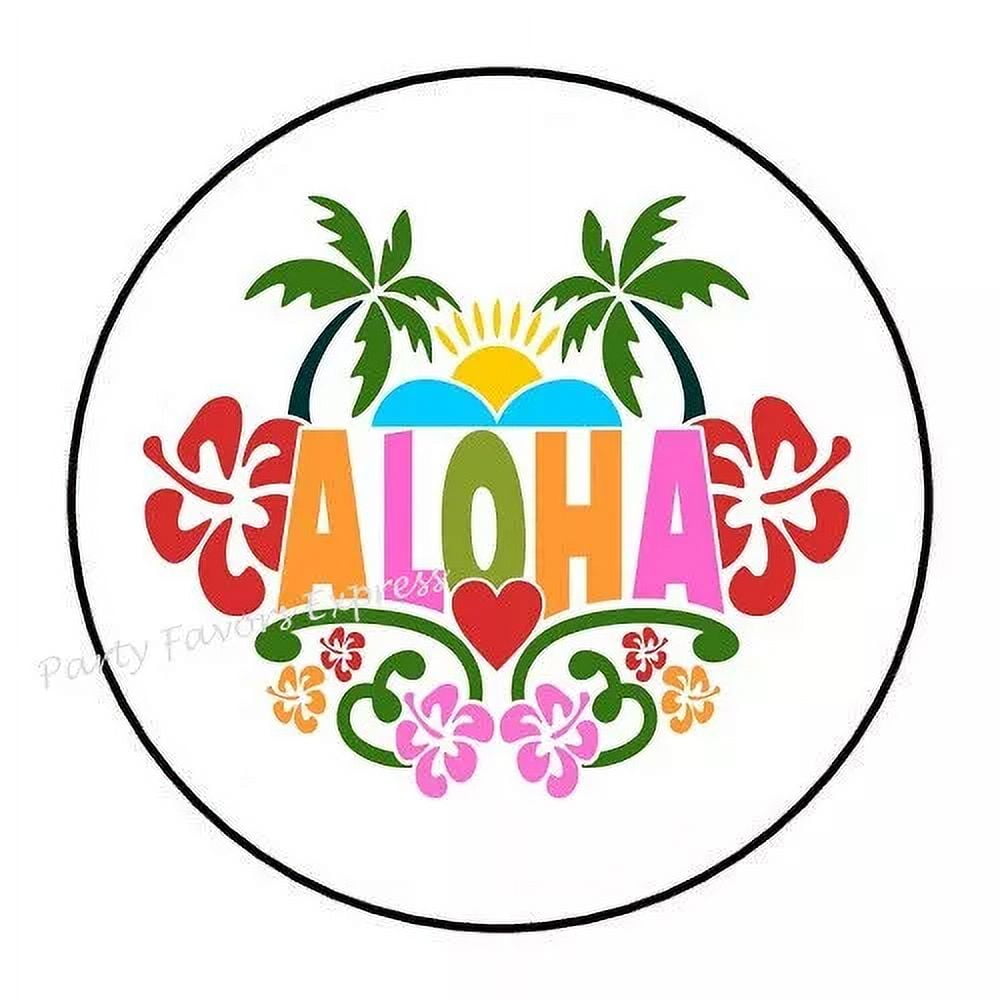 Kira Sticker With Aloha Heart Decorative Laptop, Phone Stickers ...
