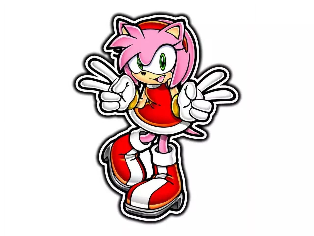 Kira Sticker With Amy Rose Retro Decorative Laptop, Phone Stickers ...