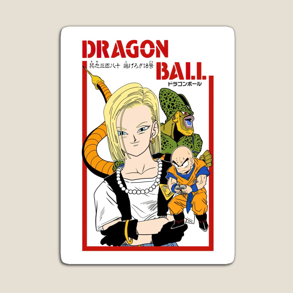 Kira Sticker With Android 18 Dbz Decorative Laptop, Phone Stickers ...