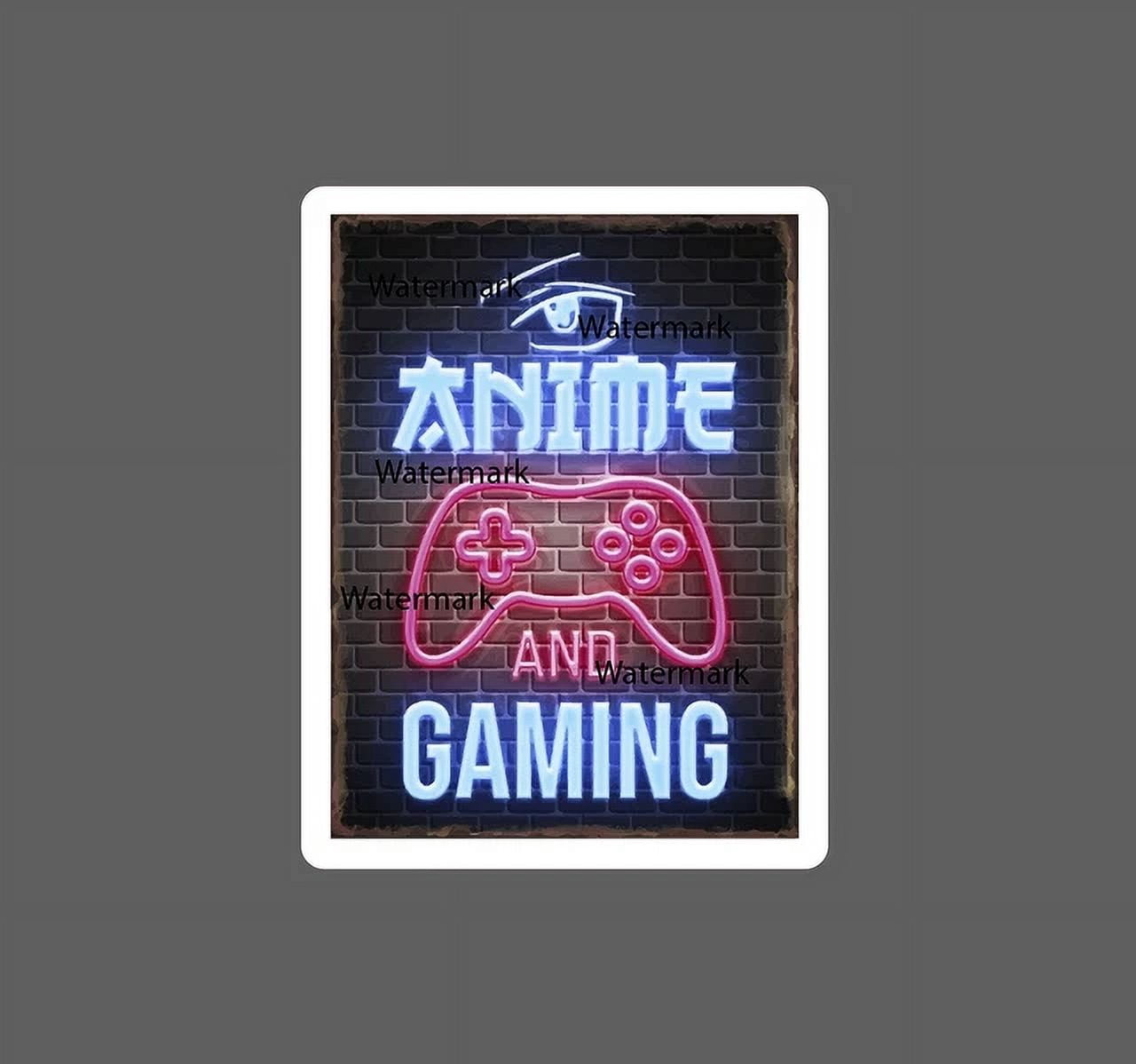 Kira Sticker With Anime And Gaming Neon Decorative Laptop, Phone ...