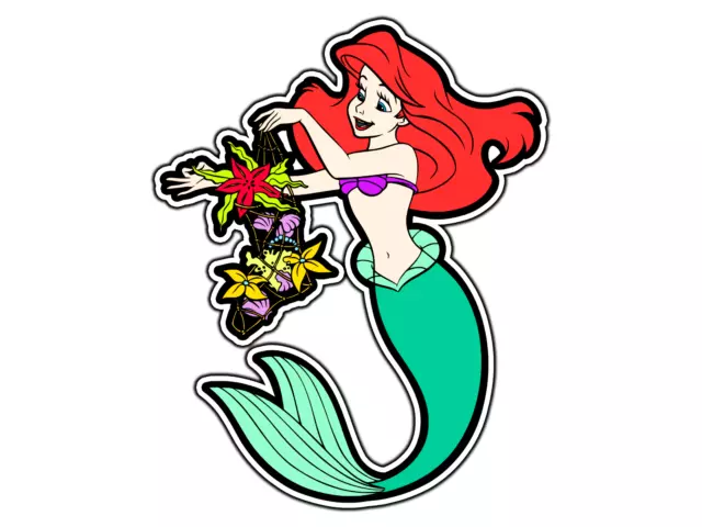 Kira Sticker With Ariel Under The Sea Decorative Laptop, Phone Stickers ...