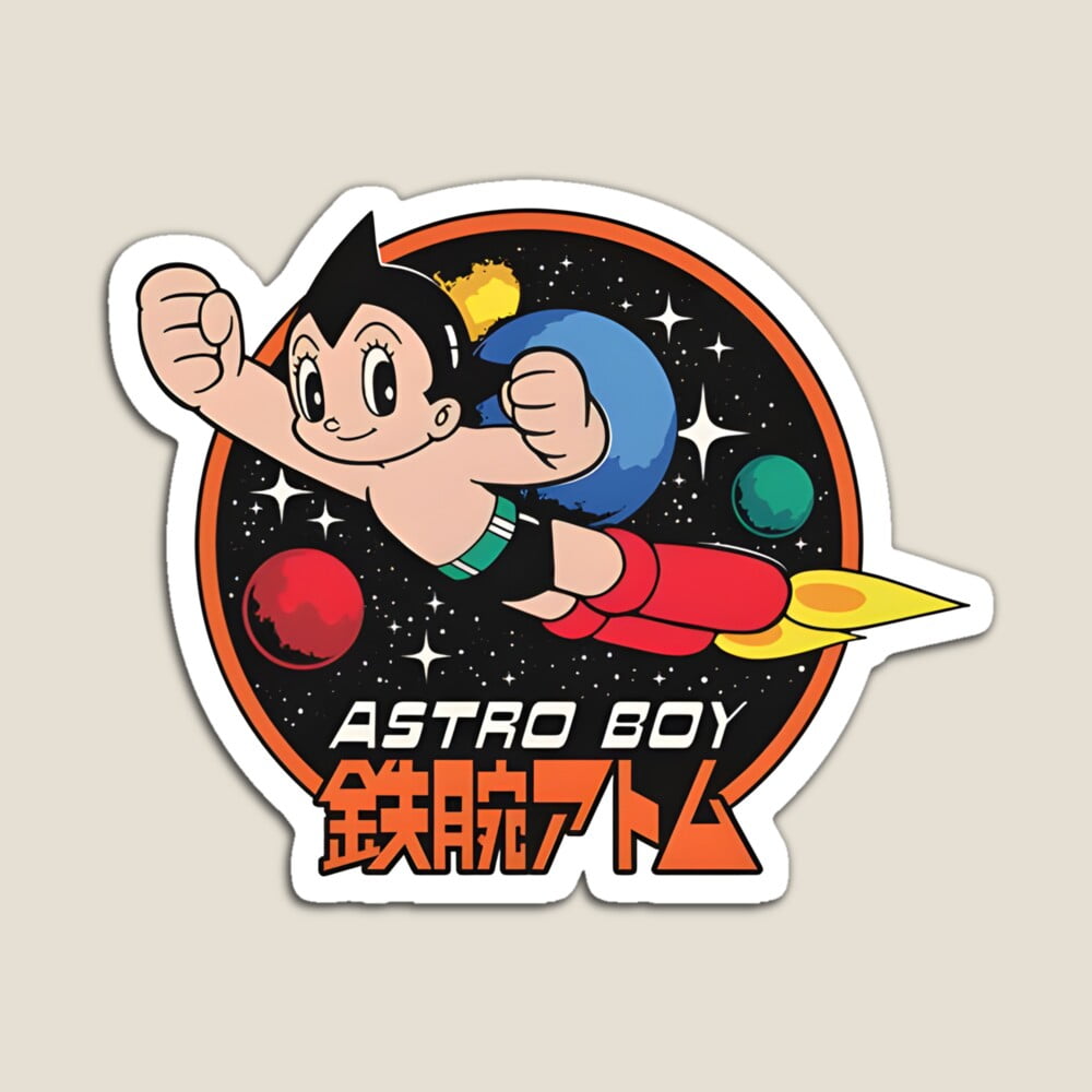 Kira Sticker With Astro Boy Decorative Laptop, Phone Stickers ...
