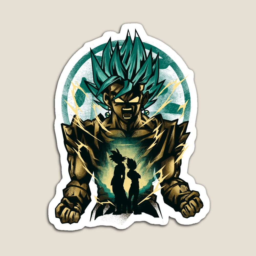 Kira Sticker With Attack Of Vegetto V2 Decorative Laptop, Phone ...