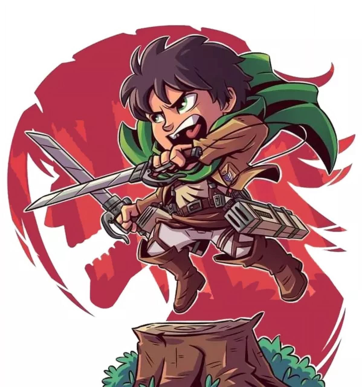 Kira Sticker With Attack On Titan Levi S Decorative Laptop, Phone ...
