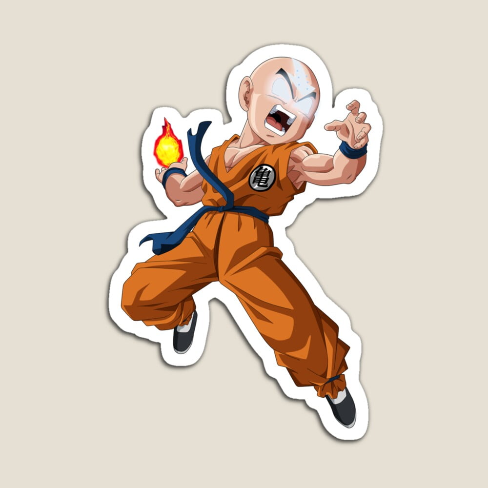 Kira Sticker With Avatar State Krillin Decorative Laptop, Phone ...