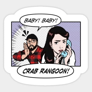 Kira Sticker With Baby, Baby, Crab Rangoon! Decorative Laptop, Phone ...