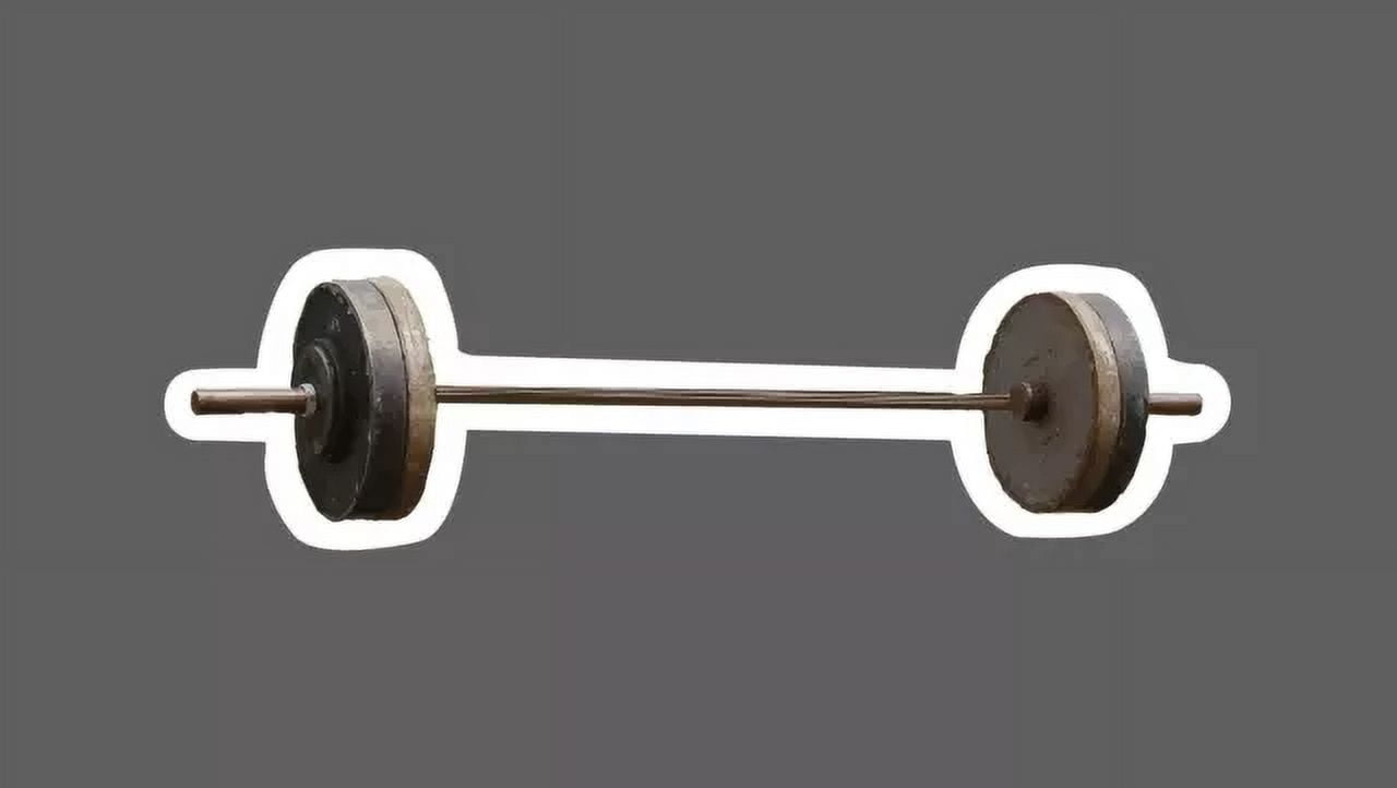 Kira Sticker With Barbell Deadlift Squat Decorative Laptop, Phone Stickers, Waterproof Decals ...