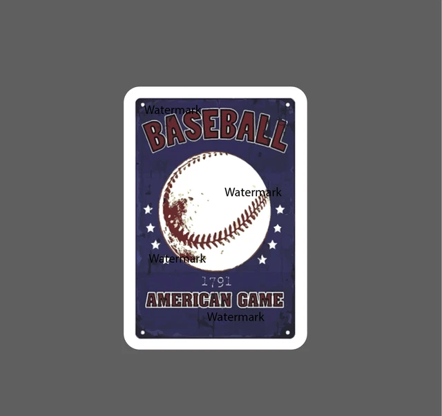 Kira Sticker With Baseball American Game Sports Decorative Laptop ...