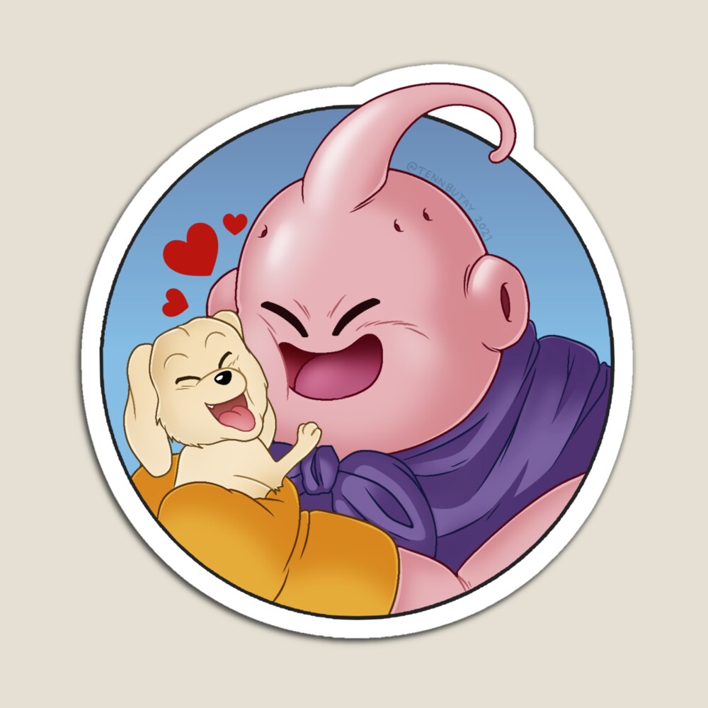 Kira Sticker With Bee & Majin Buu Decorative Laptop, Phone Stickers ...