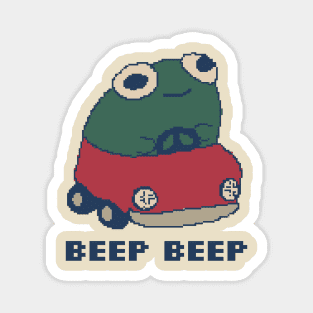 Kira Sticker With Beep Beep Froggie 80S Pixel Art Decorative Laptop ...