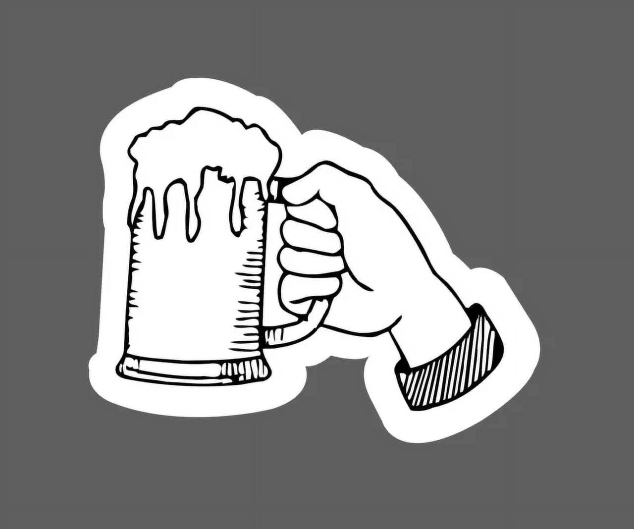 Kira Sticker With Beer Cheers Pint Decorative Laptop, Phone Stickers ...