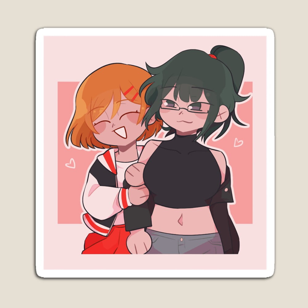 Kira Sticker With Best Friend Maki Mai Lovely Decorative Laptop, Phone ...